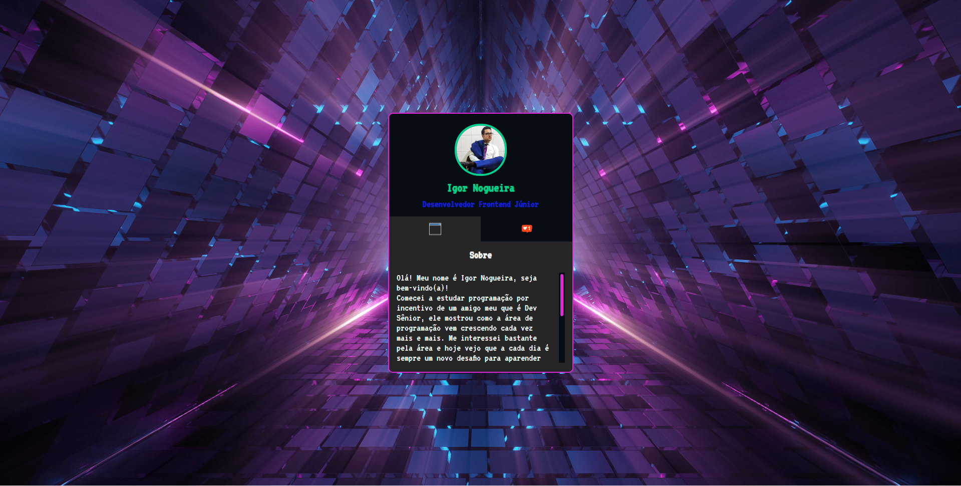 GitHub - Igor-Nogueira/mini-portifolio-mapadev