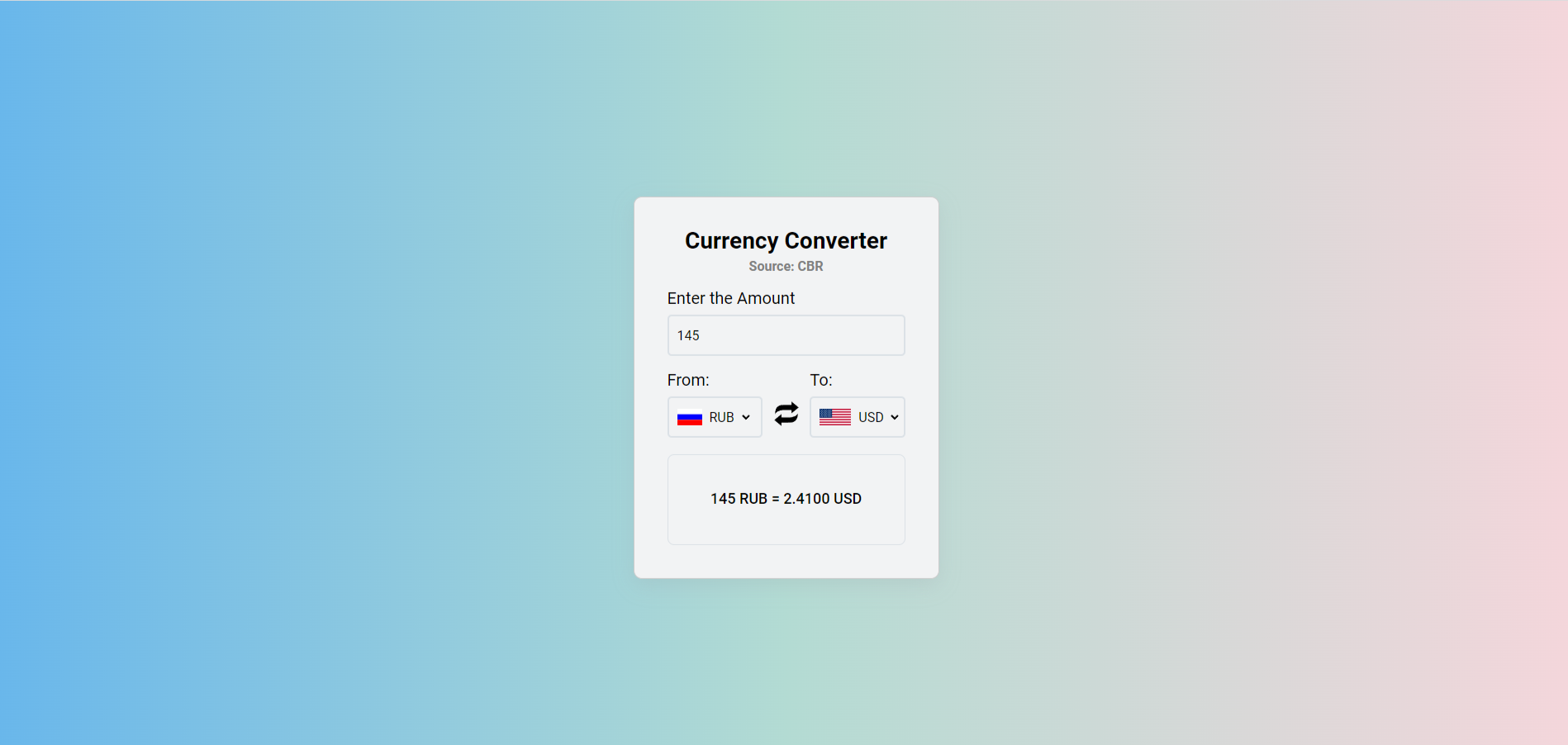 GitHub - yanastvl/currensy_converter: Currency Converter for Digital ...