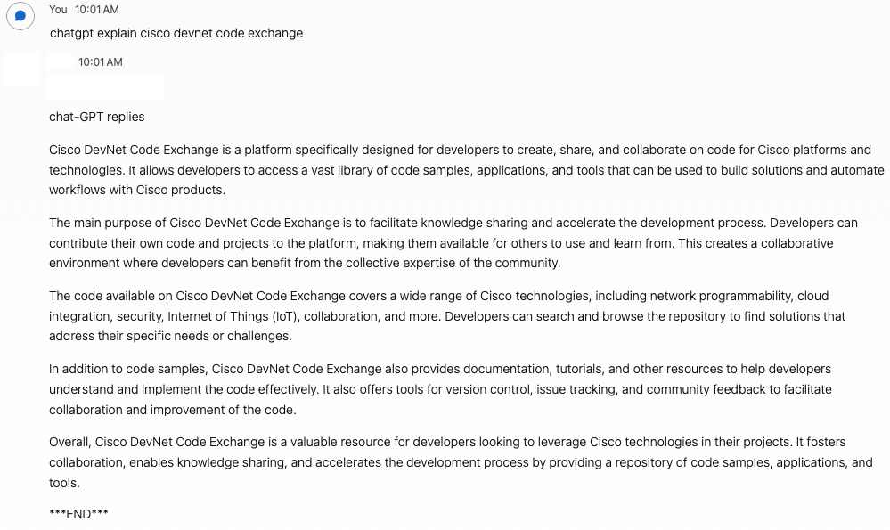 GitHub - philiwon8868/Webex_ChatGPT: Webex Teamspace as the UI for ChatGPT