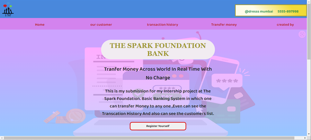 GitHub - Shivani8693/Basic_Banking_System: Bank Application System For Transfer Money.