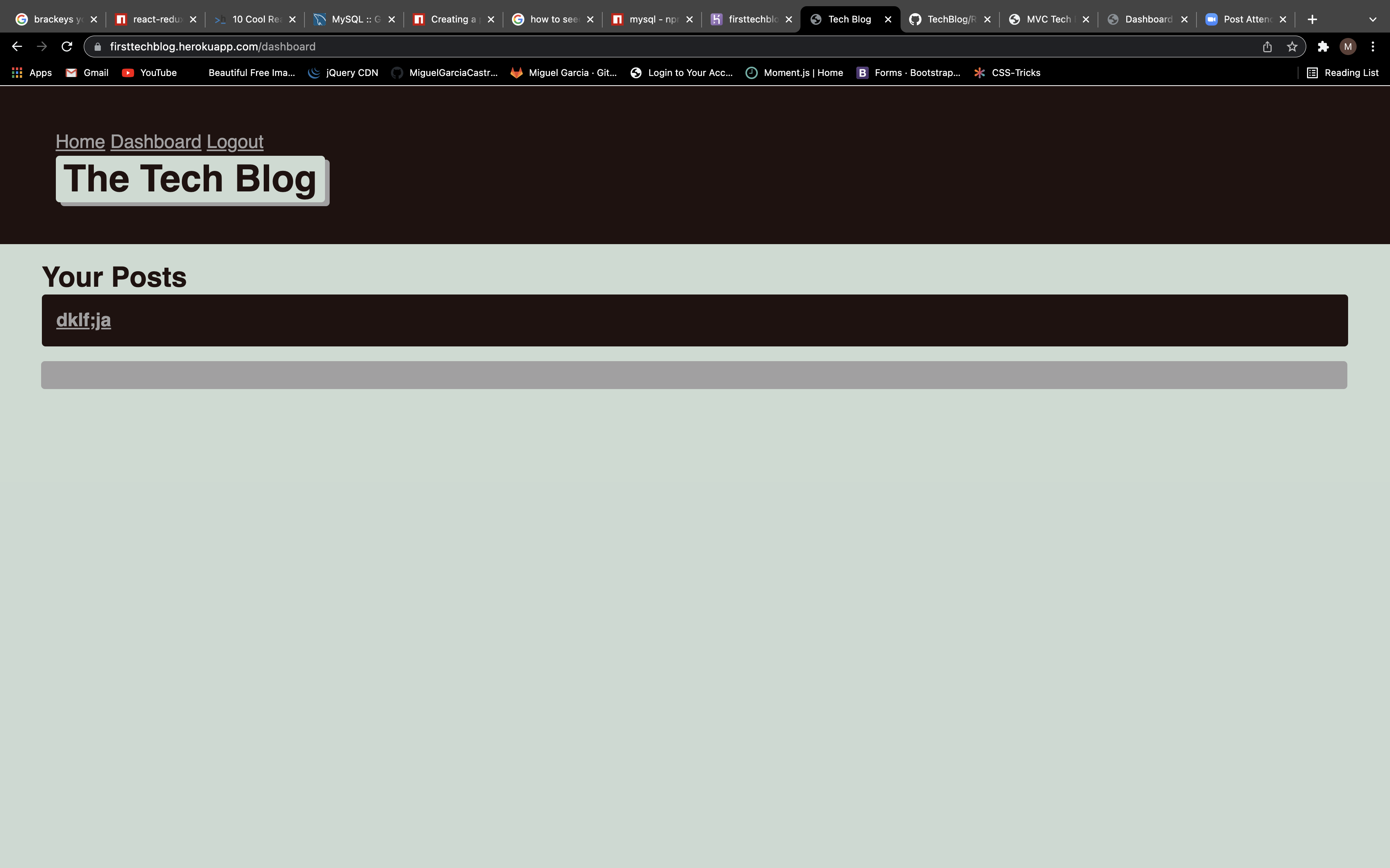 GitHub - MiguelGarciaCastro/TechBlog: Tech blog hw
