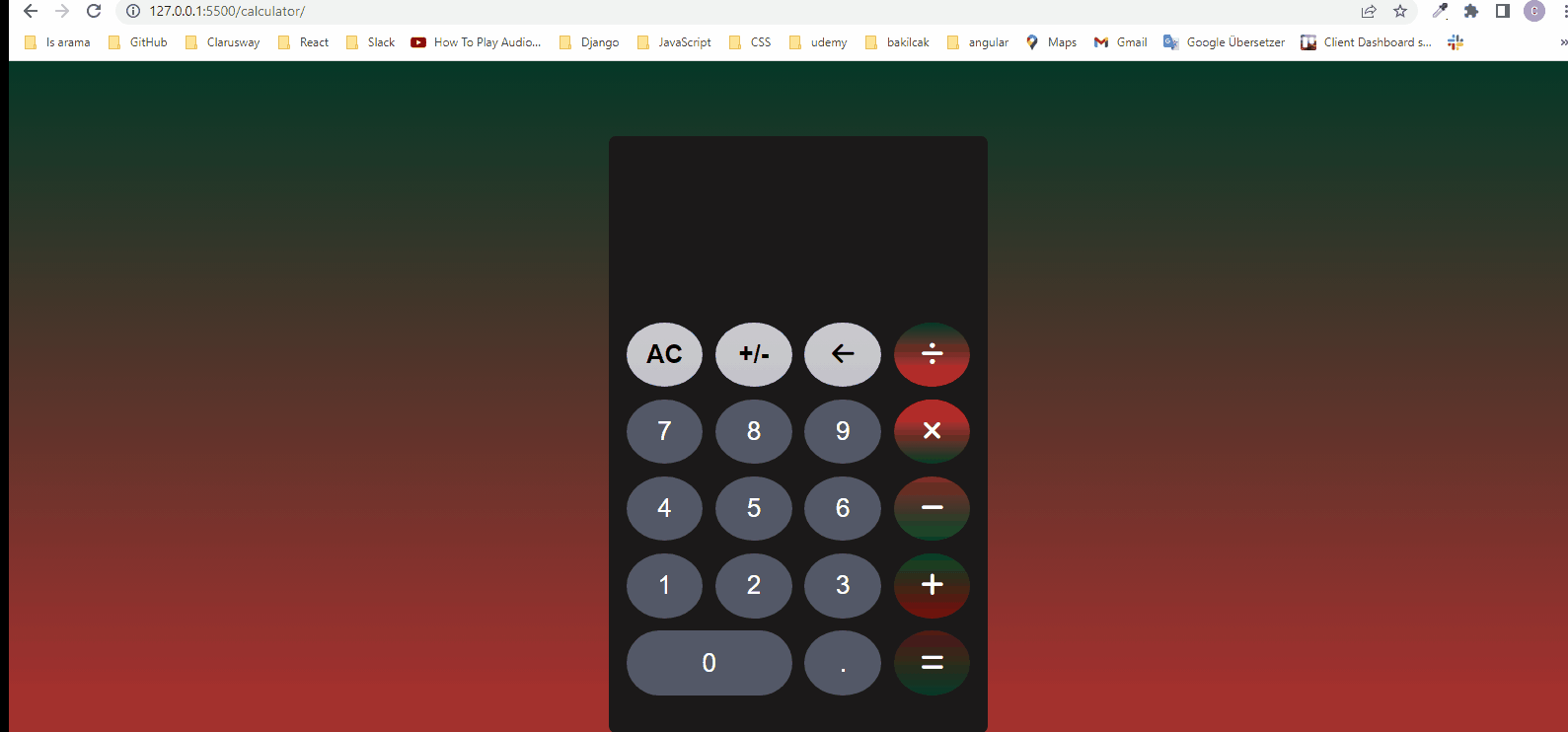 GitHub - nurayarisoy/calculator: taschenrechner