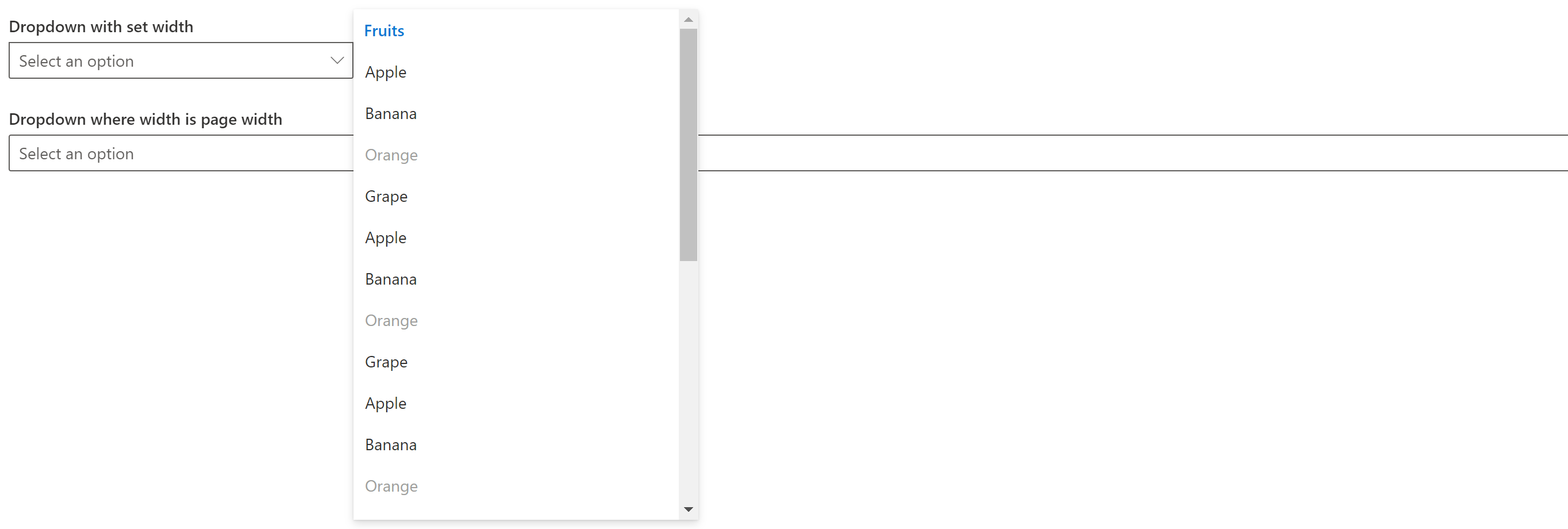 [Bug]: Dropdown callout renders to the right when list content exceeds vertical space · Issue ...
