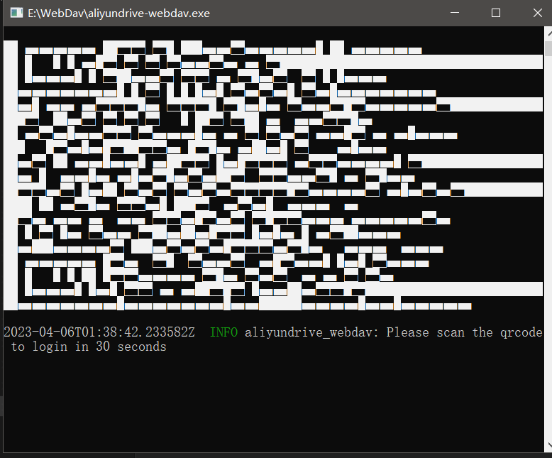 webdav 64 exe的二维码一直是错乱的 · Issue #800 · messense/aliyundrive-webdav · GitHub