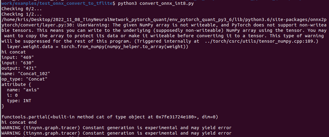 From Onnx Convert To Pytorch And Use Tinyneuralnetwork To Quantize Int8 1544