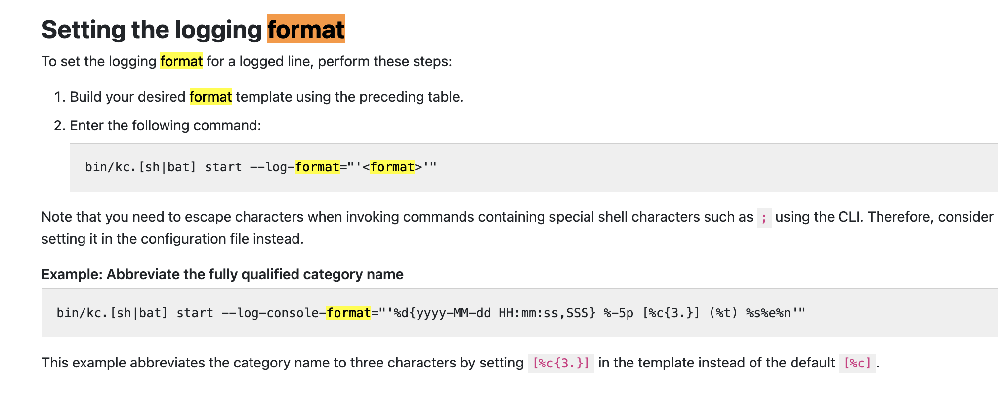 Keycloak Quarkus Distro is not able to process the log format · Issue ...