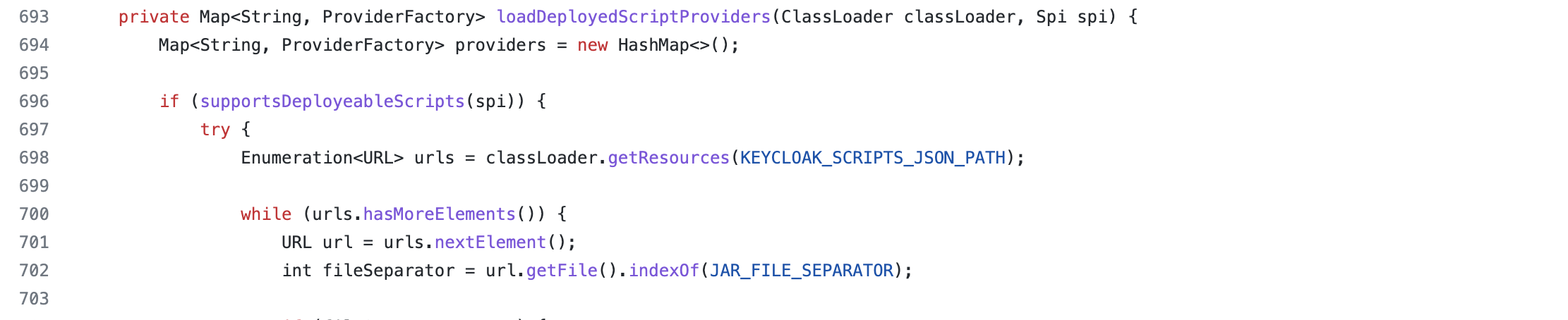 Keycloak have space in path , or keystore , truststore , or till js-provider if space it's ...