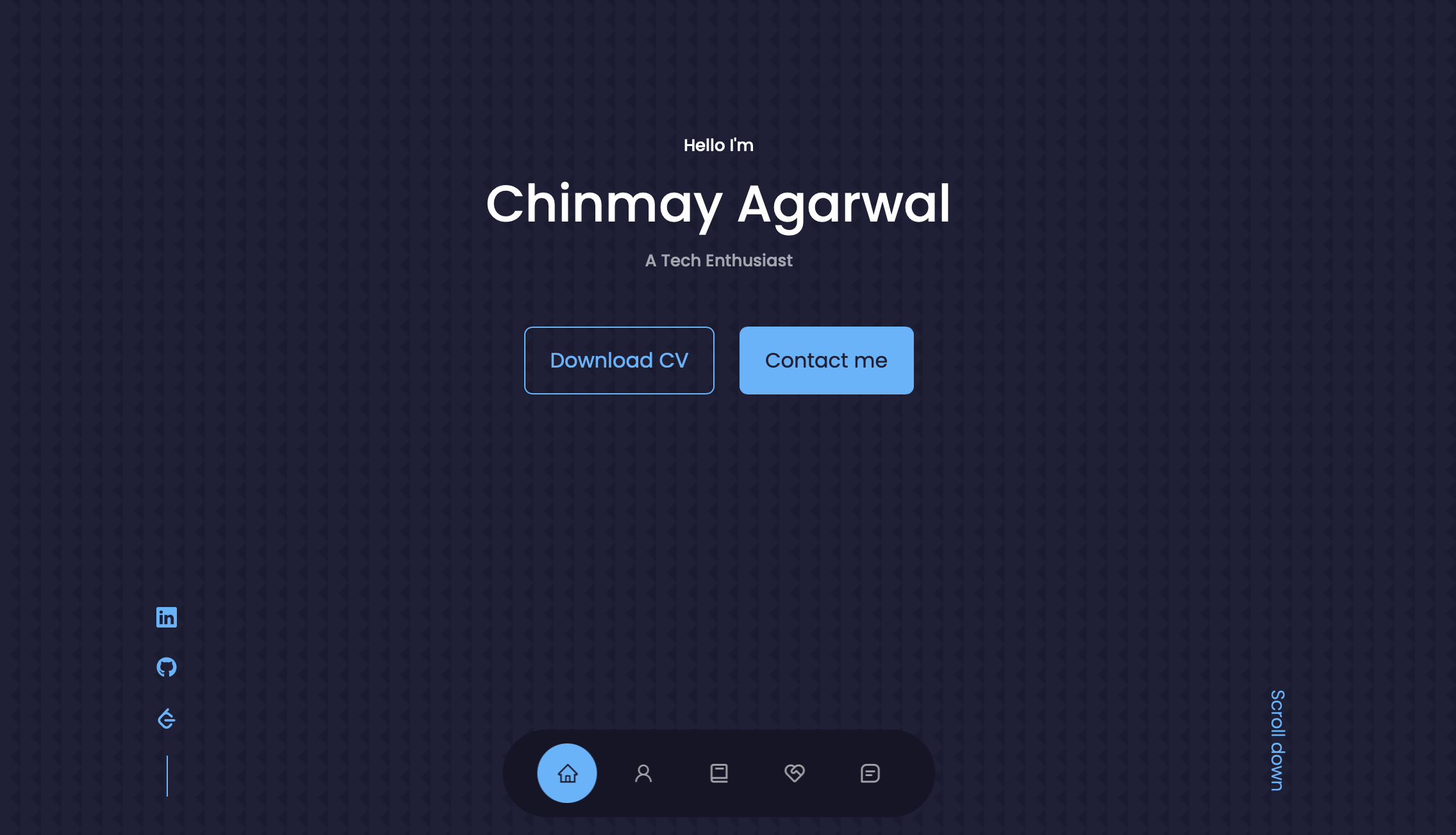 GitHub - chinmayagarwal03/portfolio-website