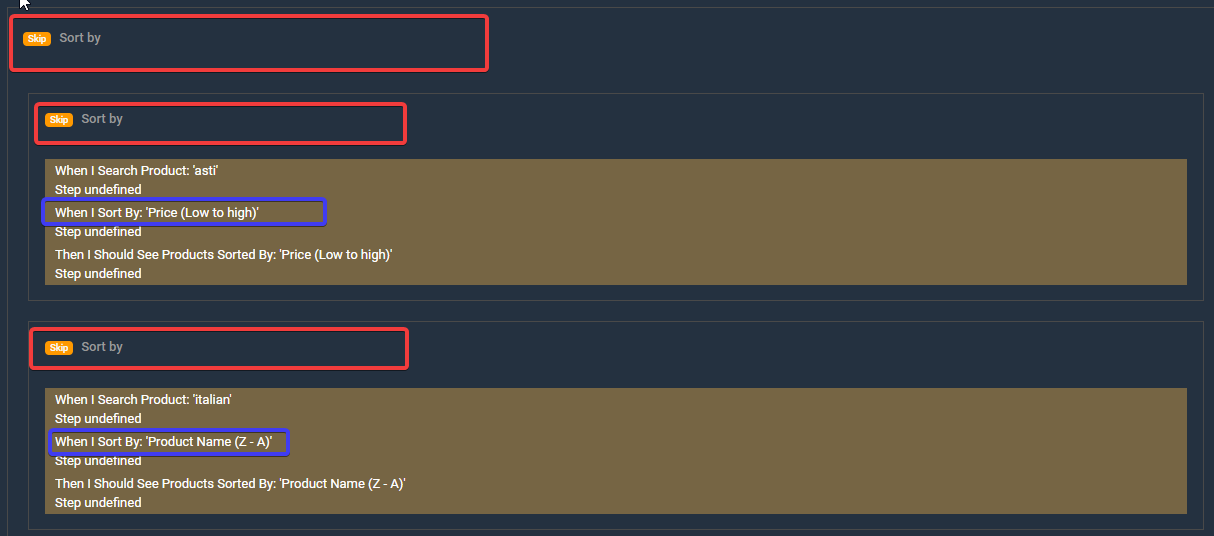Parameters are empty in the scenario outline in the reports · Issue #27 · extent-framework ...