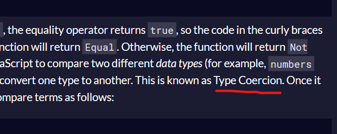 A Tiny Typo in "Comparison with the Equality Operator" · Issue #45160 · freeCodeCamp ...