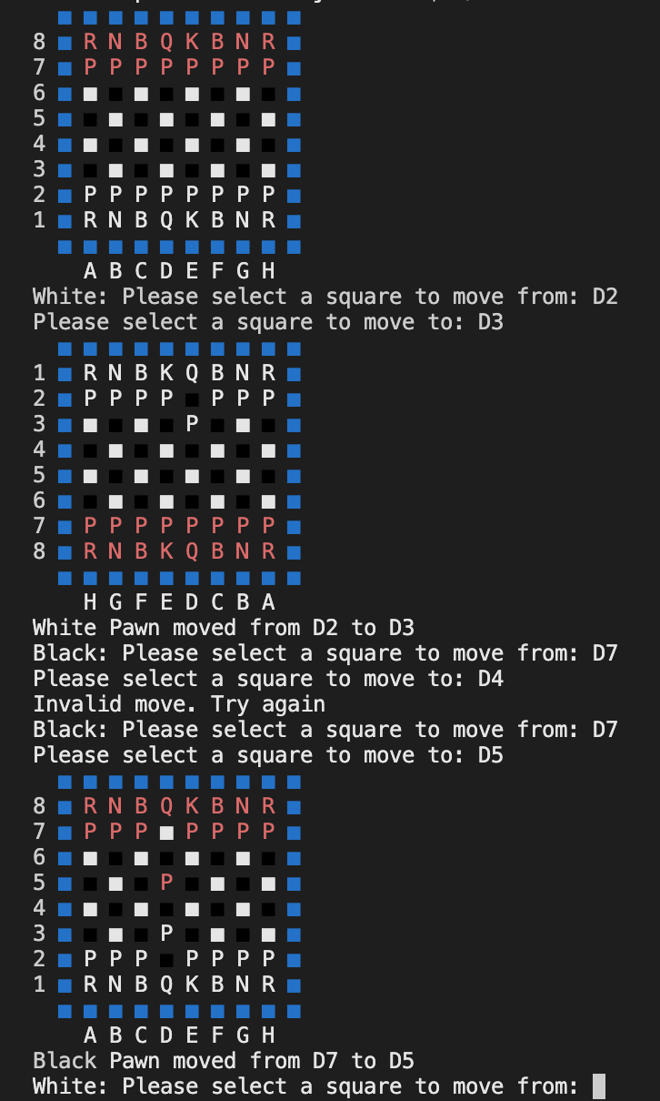 GitHub - jakeump/chess: A command-line interface for the classic game ...