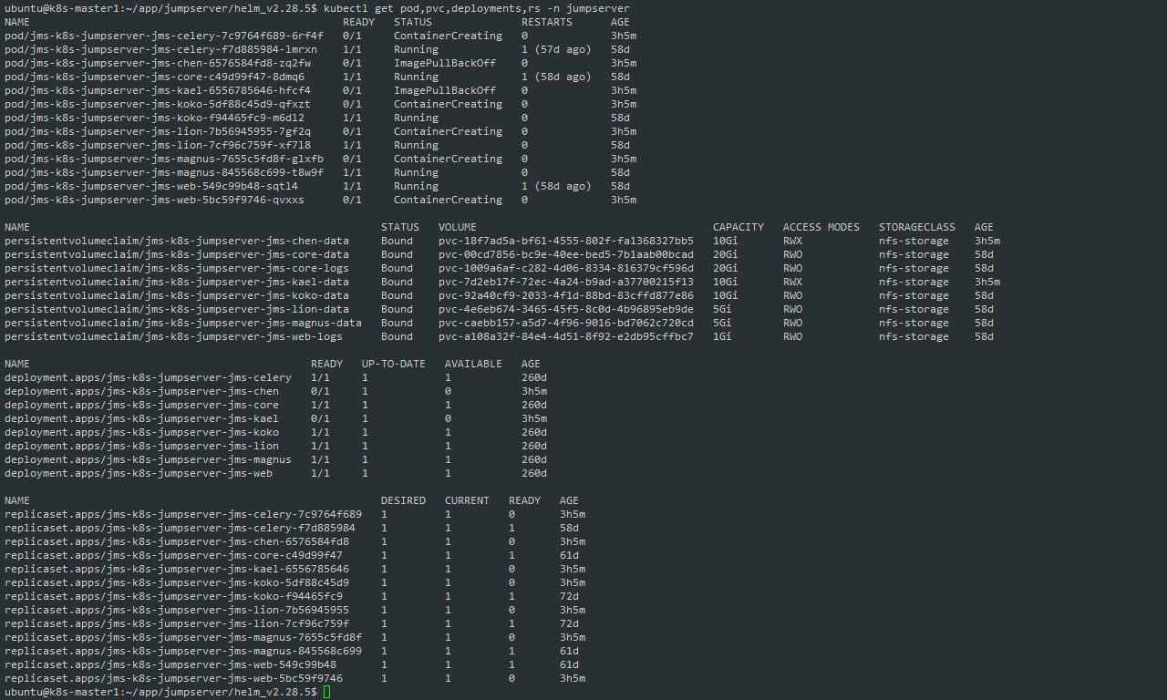 [Bug] 从2.8.5升级至2.8.20时失败 · Issue #145 · jumpserver/helm-charts · GitHub