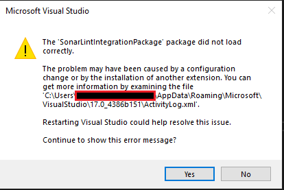 Exception after startup: The 'OpenInIDEPackage' package did not load correctly · Issue #2737 ...