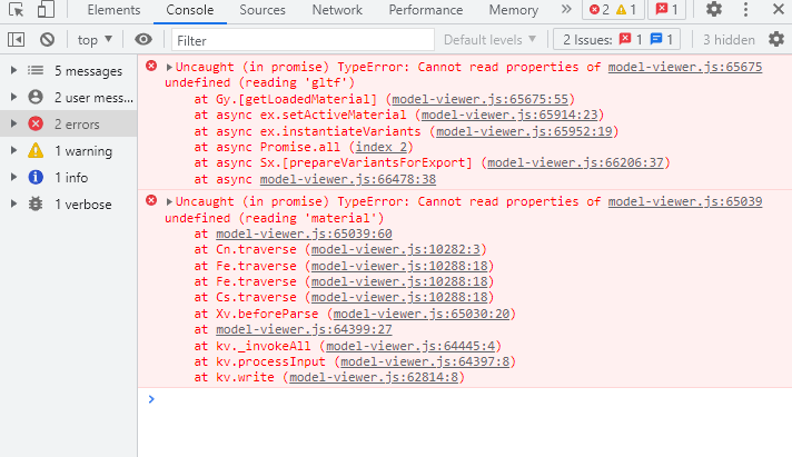 about export glb/gltf error · google model-viewer · Discussion #3119 ...