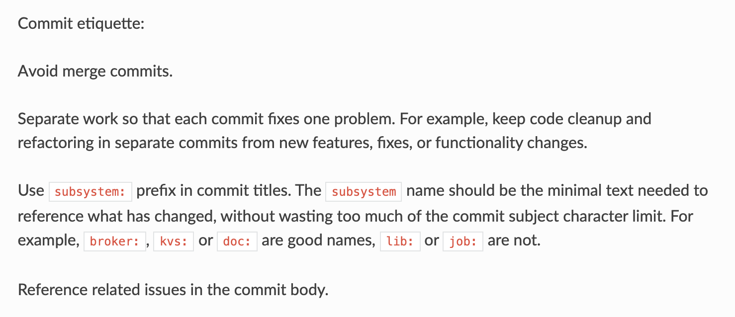 contributing: bullets/formatting broken · Issue #104 · flux-framework/flux-docs · GitHub