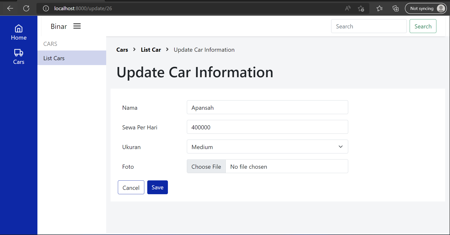 GitHub - AfifArdhiansyah/Car-Management-Api