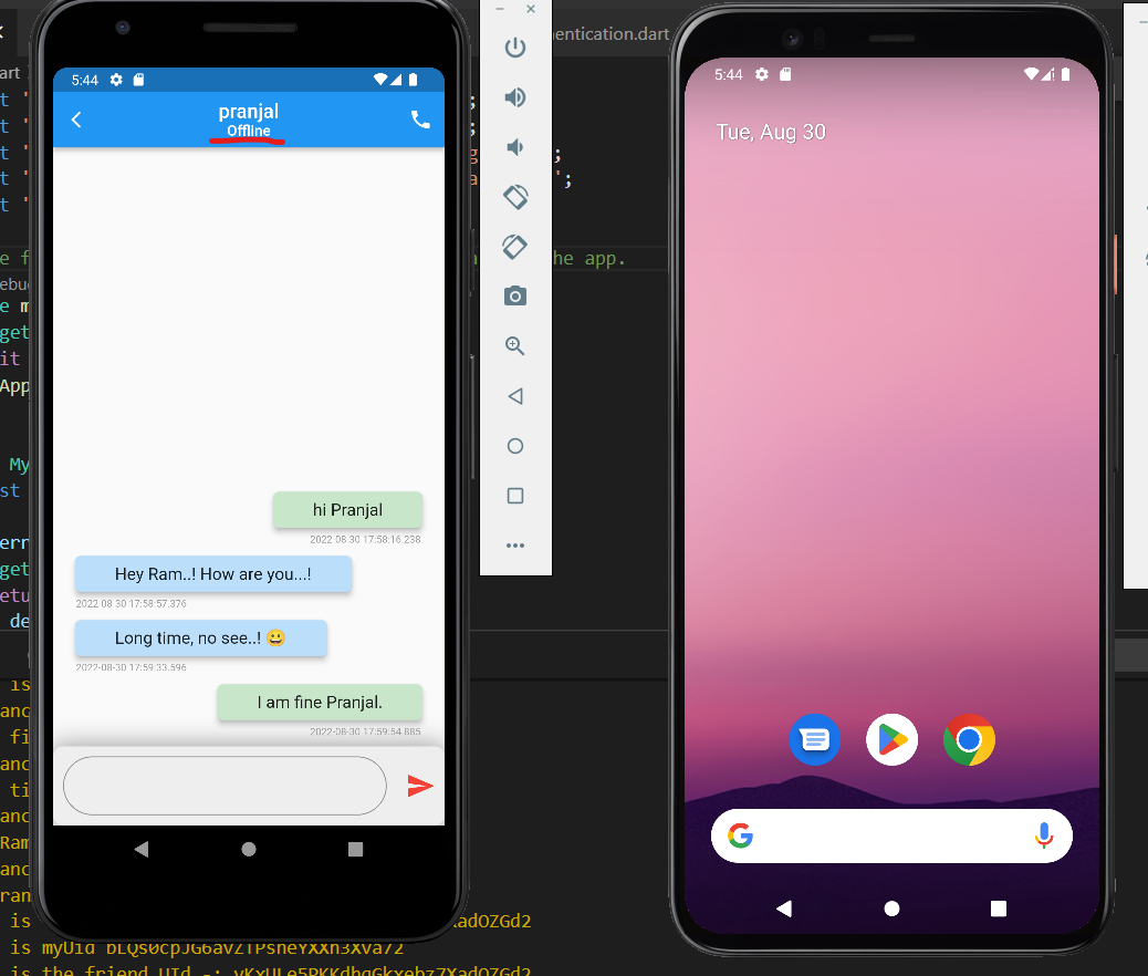 GitHub - PranjalPiya/flutter-firebase-chat-app: firebase authentication, firebase chat, and user ...