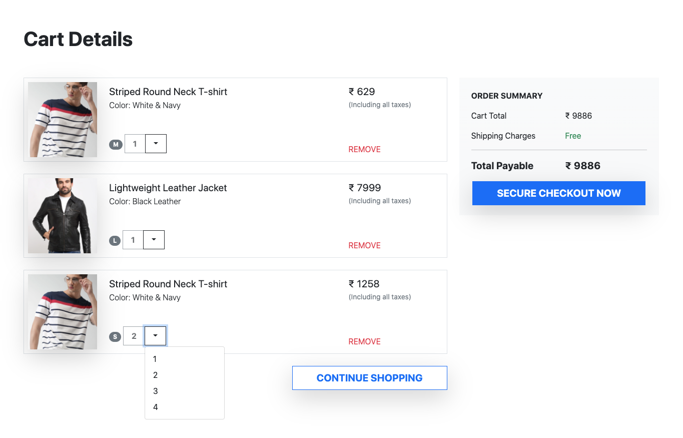 GitHub - charandvvk/Shoppers-Destiny-Frontend: Frontend code of Shopper's Destiny (E-Commerce ...
