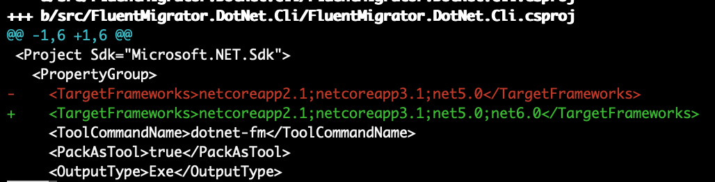 .Net 6 Support · Issue #1544 · fluentmigrator/fluentmigrator · GitHub