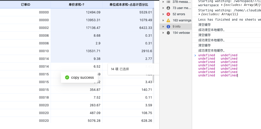 🐛明细表 字段名含有`-`时 copy出来的数据为`undefind` · Issue #1283 · antvis/S2 · GitHub