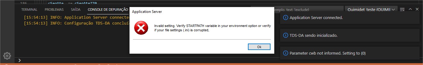 Erro ao tentar debugar P12.33 · Issue #873 · totvs/tds-vscode · GitHub