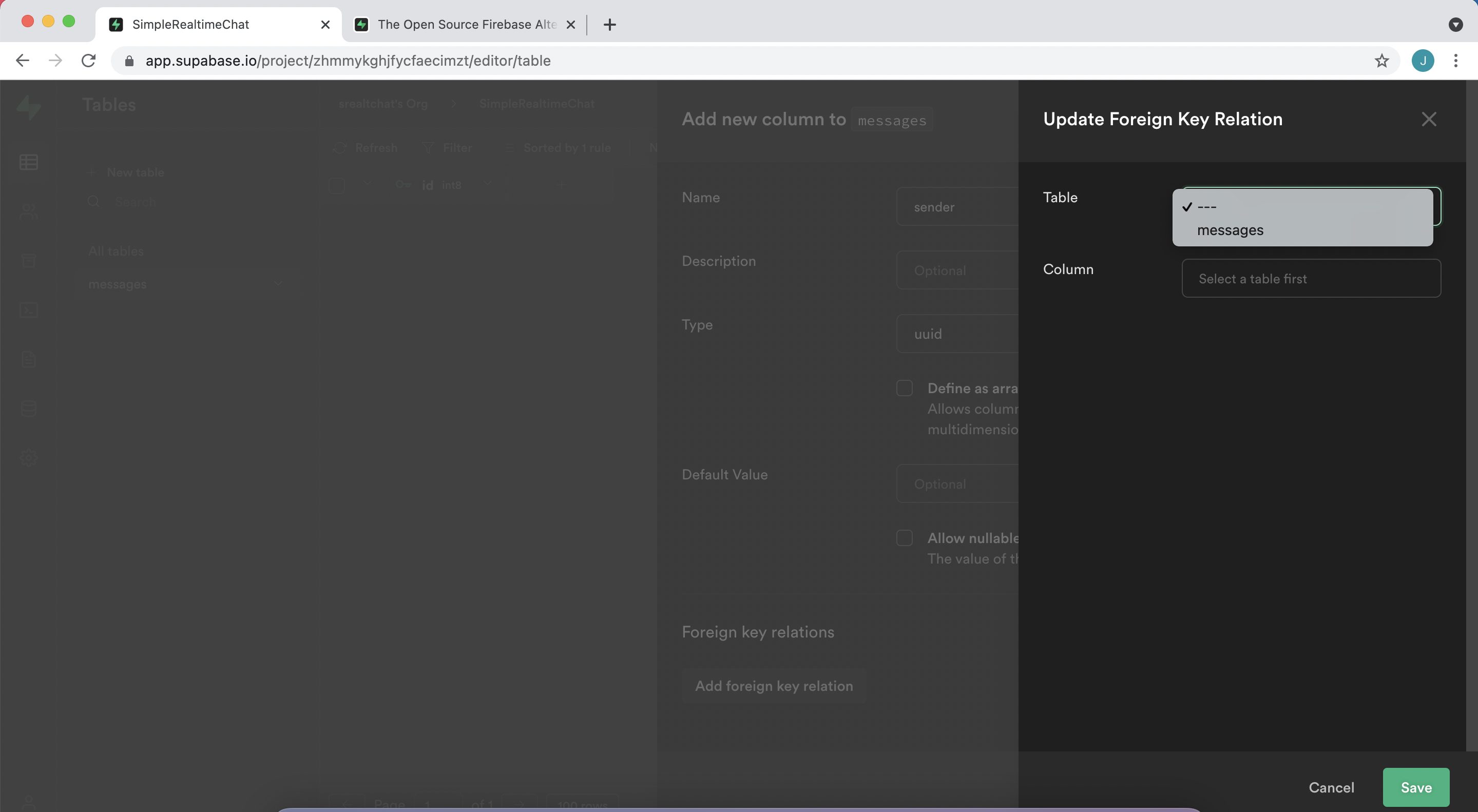 Foreign key unwanted behavior · Issue #2382 · supabase/supabase · GitHub