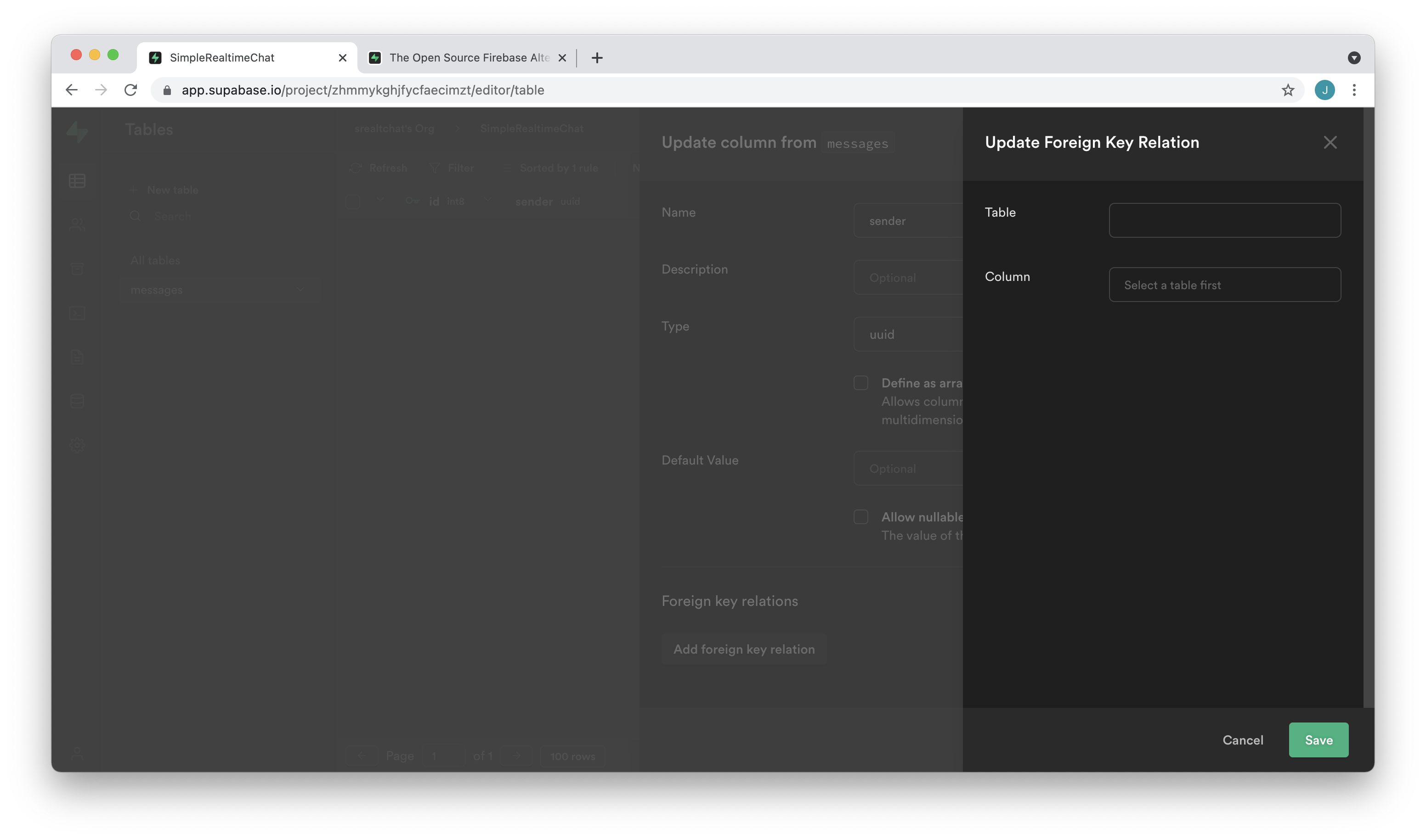 Foreign key unwanted behavior · Issue #2382 · supabase/supabase · GitHub
