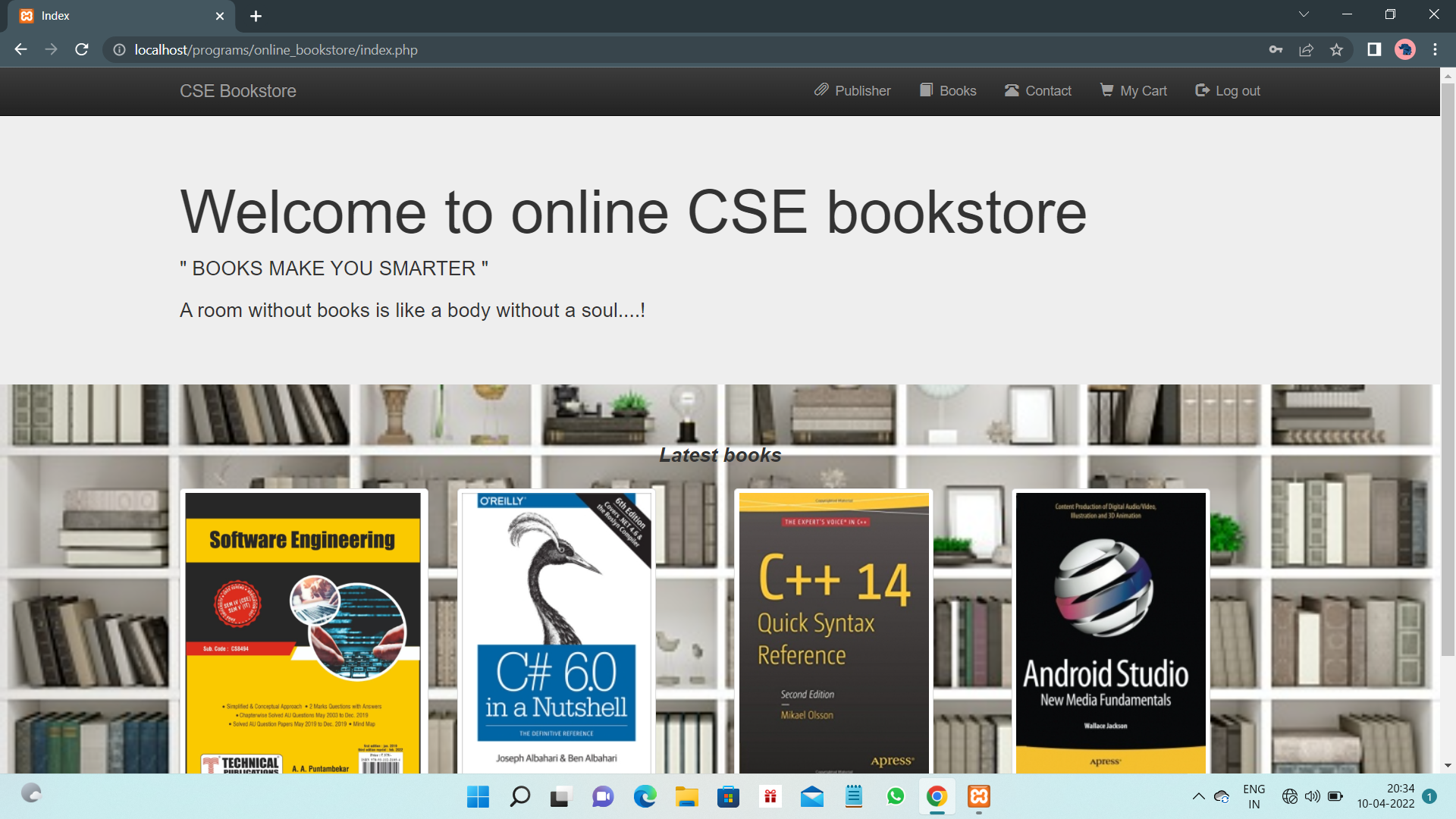 GitHub - Rajashekhar31/Online-bookstore-php