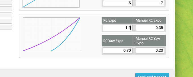Expo curve line not displayed properly · Issue #1433 · iNavFlight/inav-configurator · GitHub