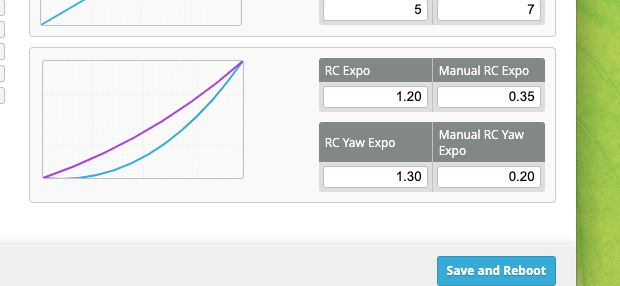 Expo curve line not displayed properly · Issue #1433 · iNavFlight/inav-configurator · GitHub