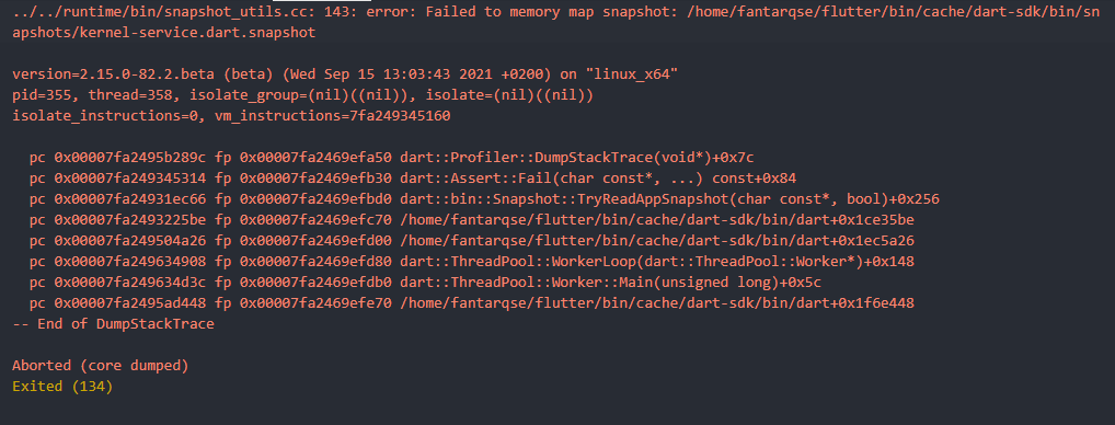 Build failure on WSL (Windows Subsystem for Linux) · Issue #46749 · dart-lang/sdk · GitHub