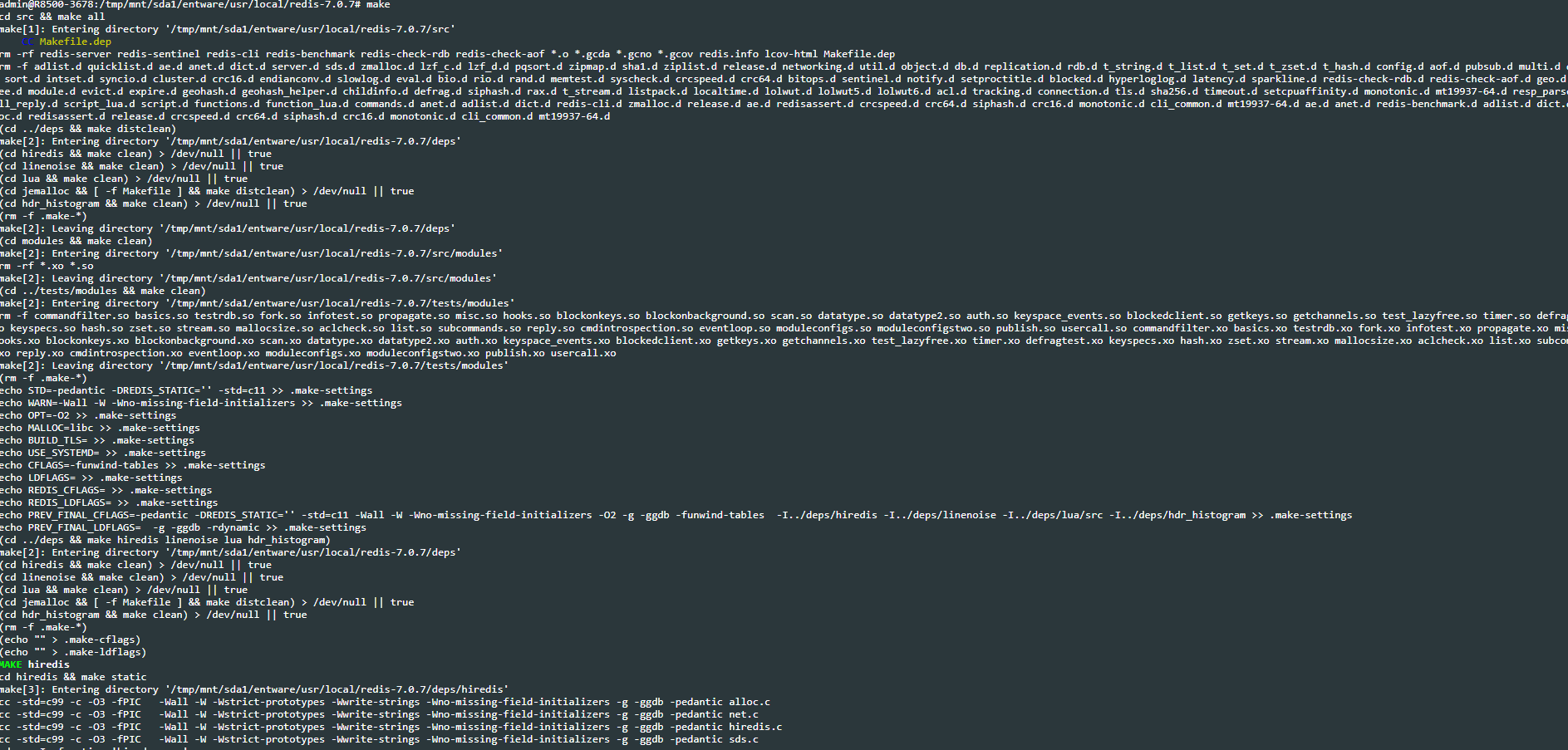 使用make构建出现了报错 · Issue #11663 · redis/redis · GitHub
