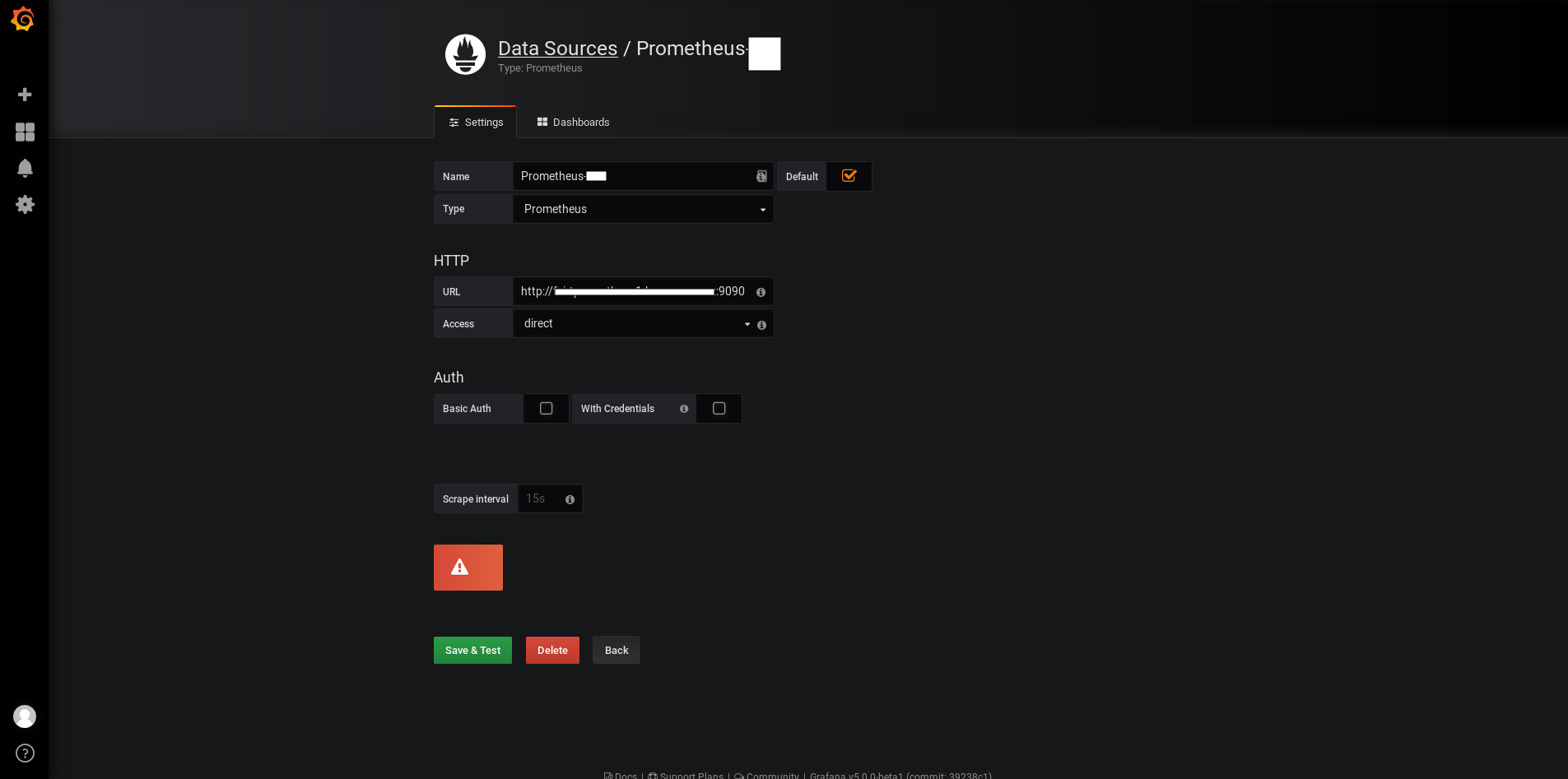 Unable Connect To Datasource Via Direct Access · Issue 10863 · Grafana 6357