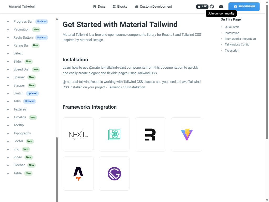 Feature request: Add Search · Issue #348 · creativetimofficial/material-tailwind · GitHub