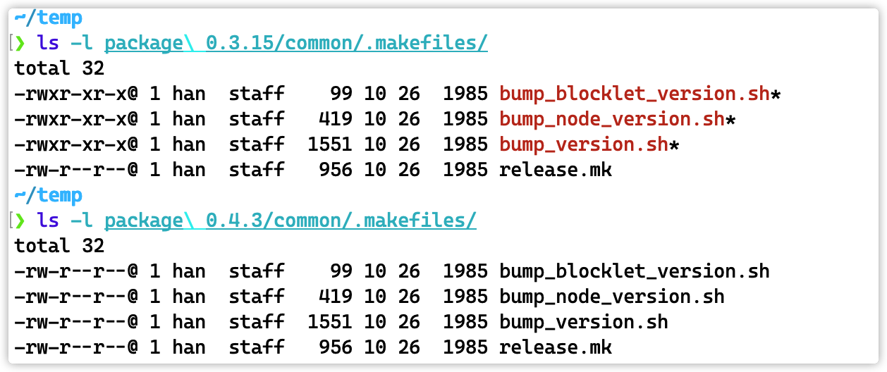 create-blocklet v0.4.0 及以后的版本创建的 blocklet 调用 bump-version 命令会出现权限问题 · Issue #127 · blocklet ...