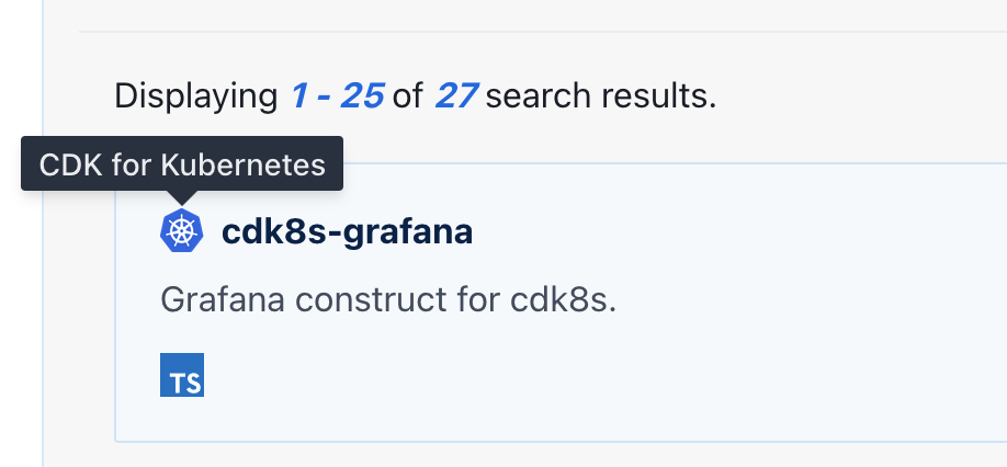 Indicate the major version of CDK/CDK8s/CDKtf for each package · Issue #527 · cdklabs/construct ...