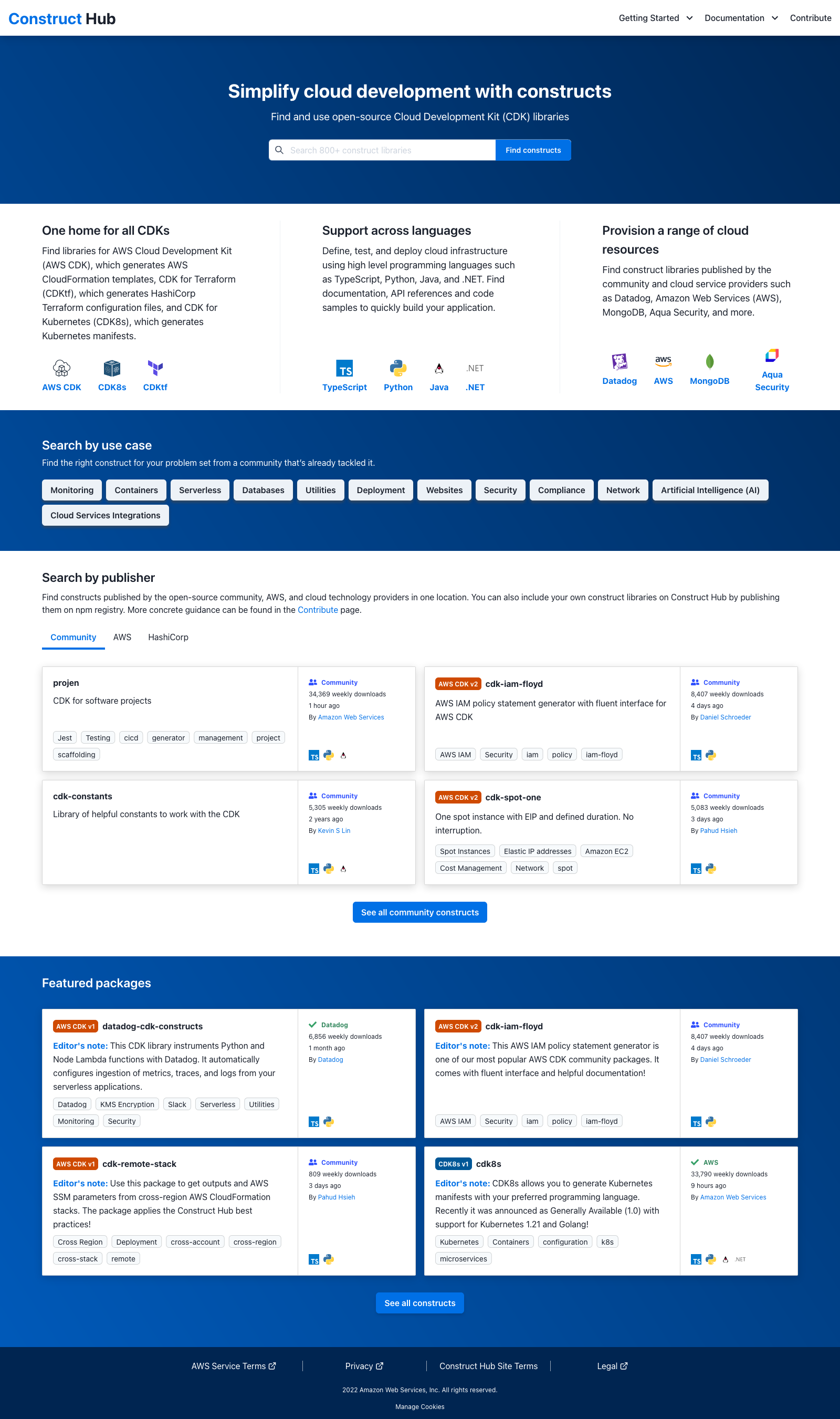 Support Dark Mode · Issue 862 · Cdklabs Construct Hub Webapp · Github