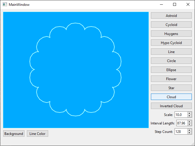 GitHub - wbmetzel/QTCurves: Use QT to draw geometric shapes.