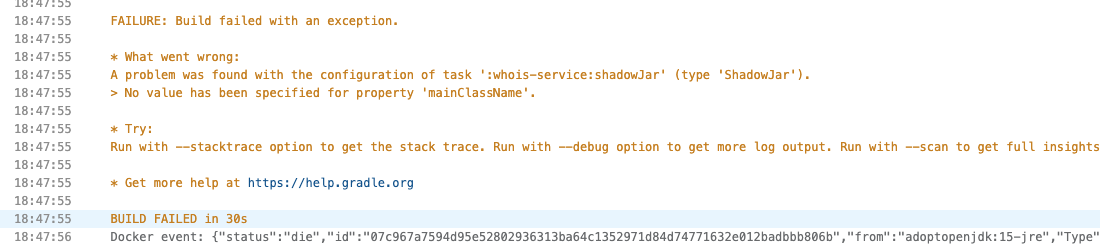 Using mainClass.set instead of the deprecated mainClassName · Issue #625 · GradleUp/shadow · GitHub