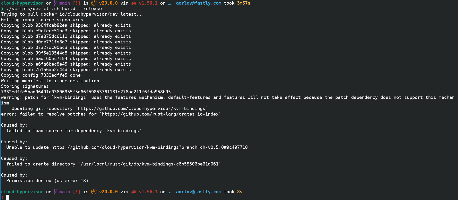 dev_cli.sh fails · Issue #3437 · cloud-hypervisor/cloud-hypervisor · GitHub