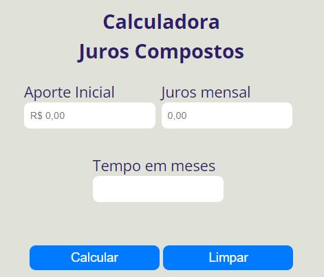 GitHub - wallace-nascimento/calculandorenda: Calculadora de juros compostos