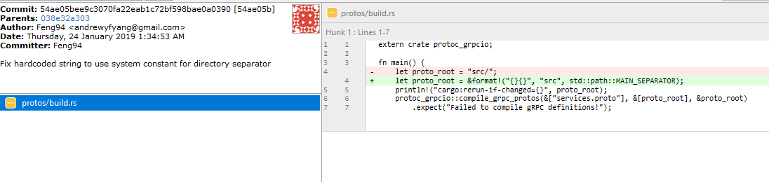 protos build fails on Windows due to incorrect directory separator character · Issue #165 · sigp ...