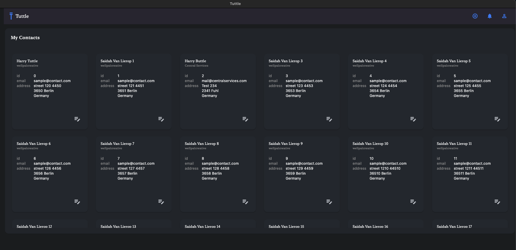 Dialog Create Contact · Issue 87 · Tuttle Dev Tuttle · Github