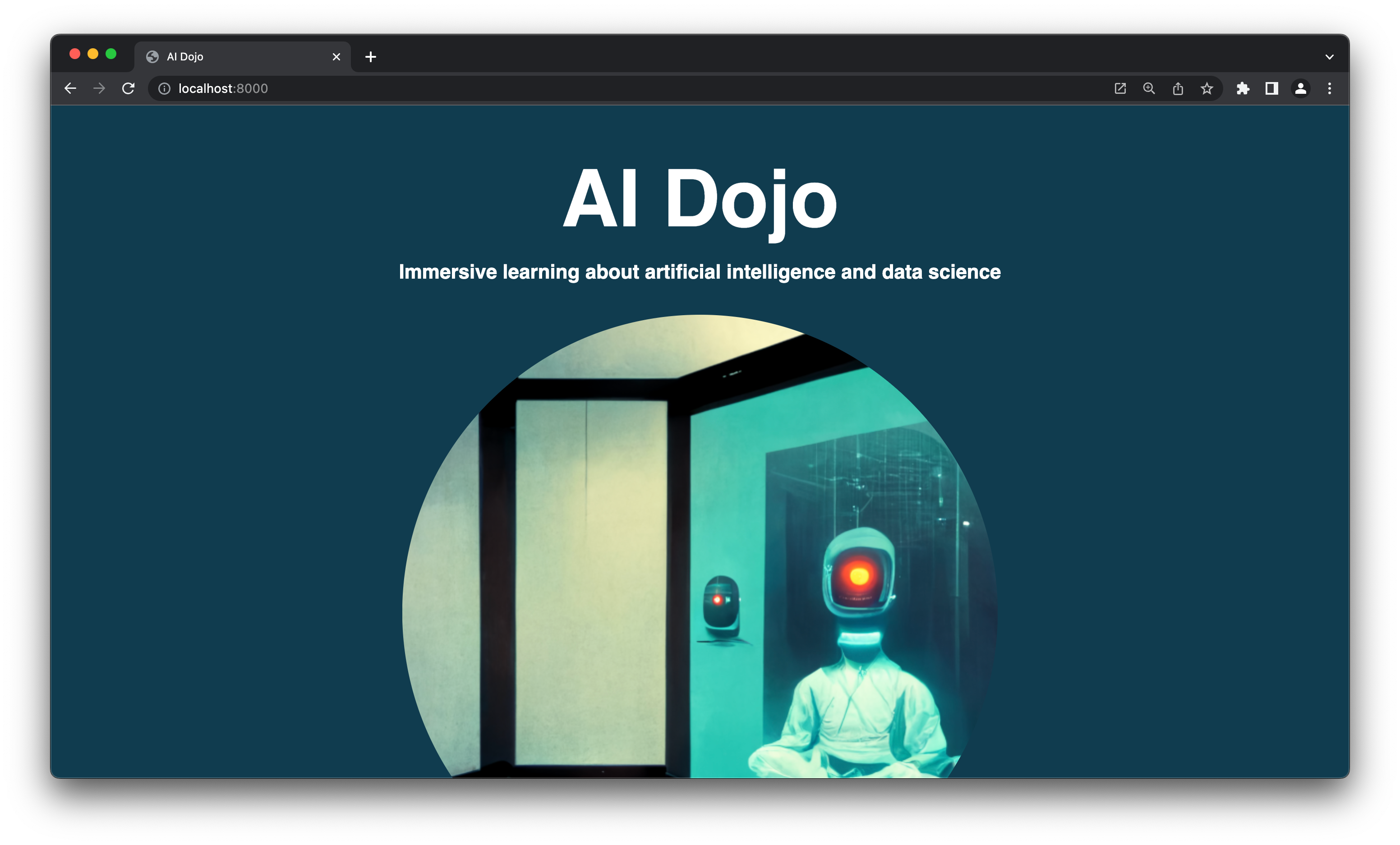 First slide should fit a laptop screen · Issue #15 · ai-dojo/ai-dojo.github.io · GitHub