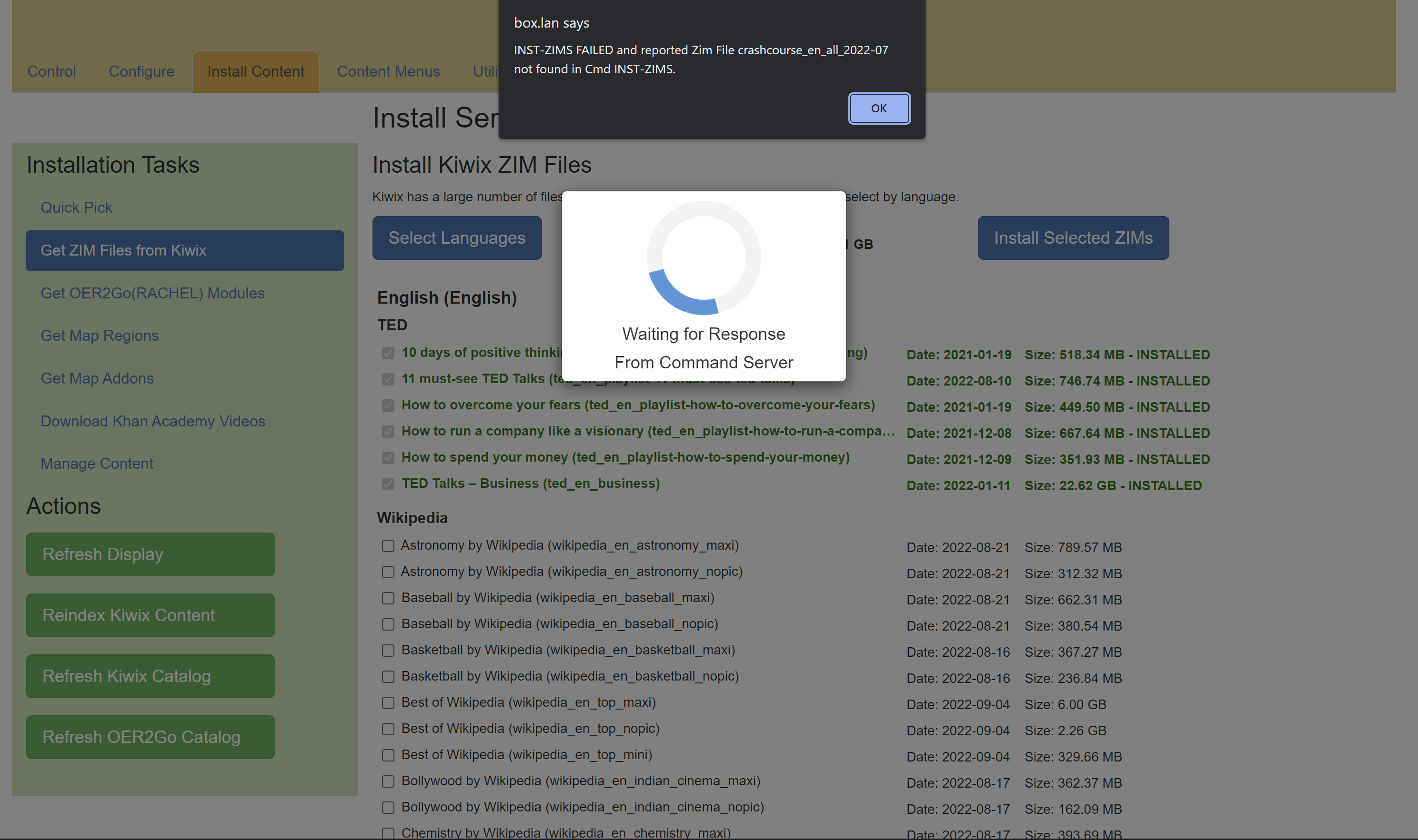 Unable to download zim file from the admin console. · Issue #3387 ...