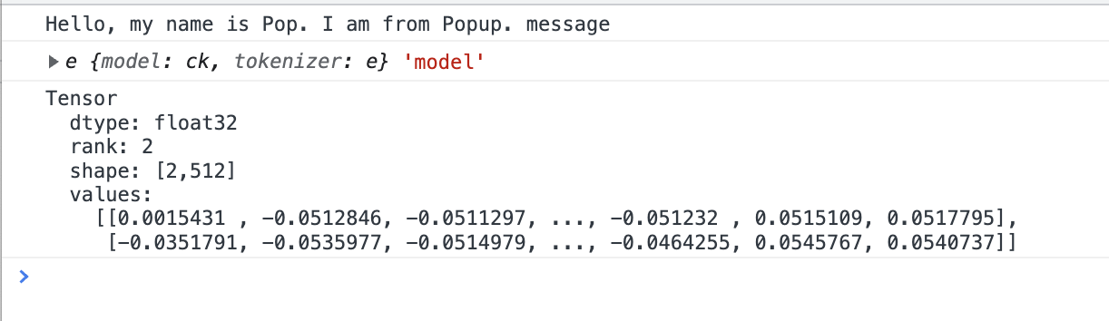 renders an error while loading the same code with all imports in chrome extension, i.e length ...