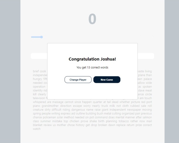 Github Jshuaang Typing Test