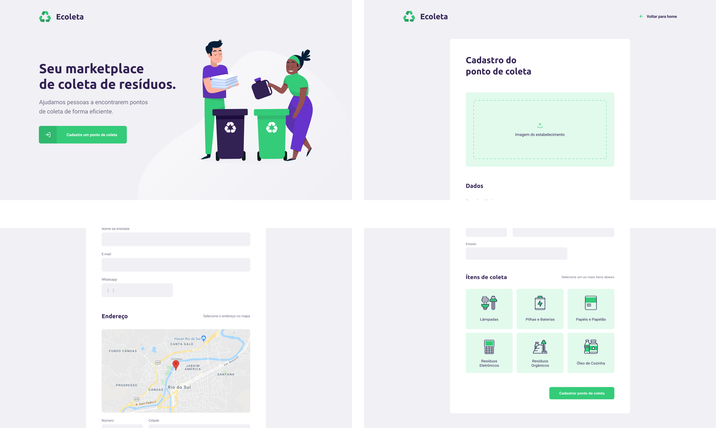 GitHub - Murguero/ecoleta: Projeto realizado durante a Next Level Week