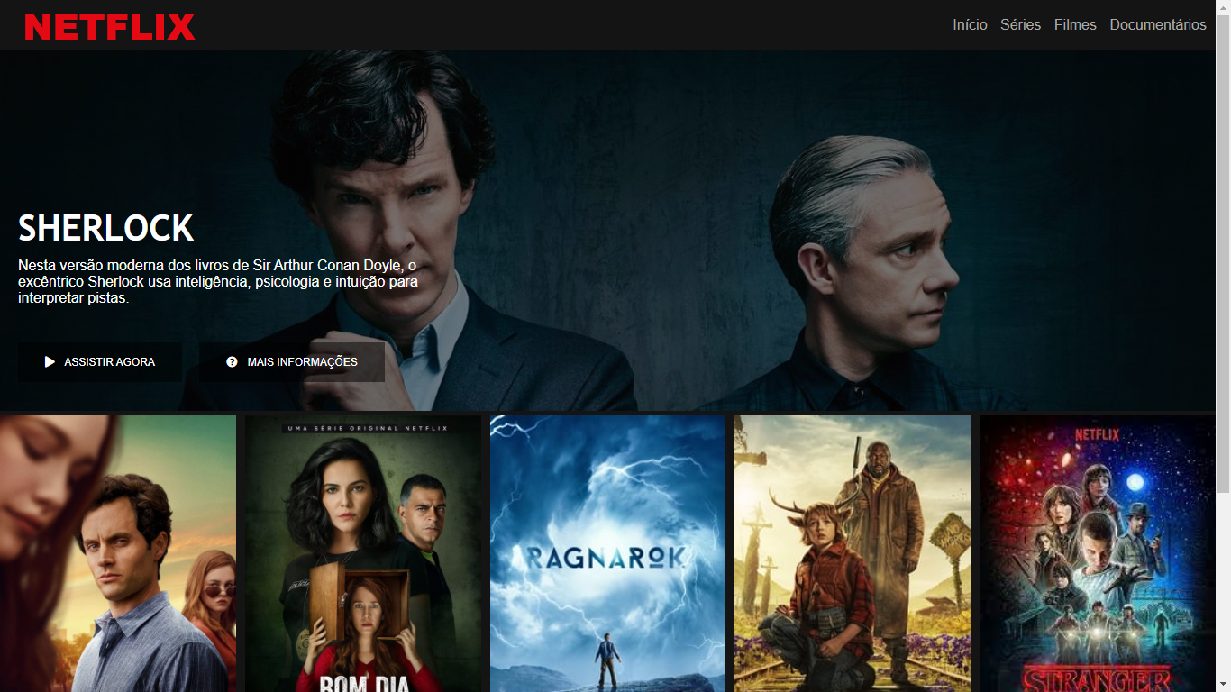 GitHub - sarasnts/netflix-clone: Recriando uma Interface da Netflix utilizando HTML, CSS e ...