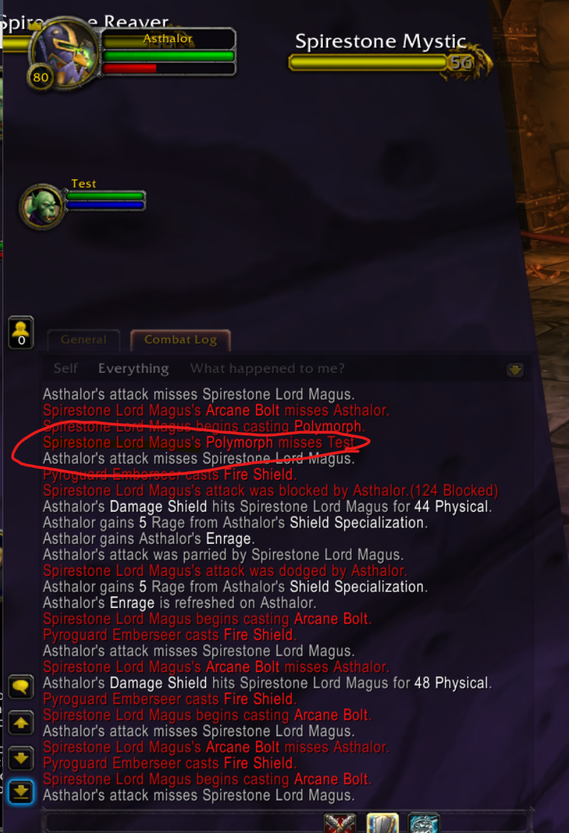 LBRS rare spawn Spirestone Lord Magus doesn't cast some spells · Issue ...